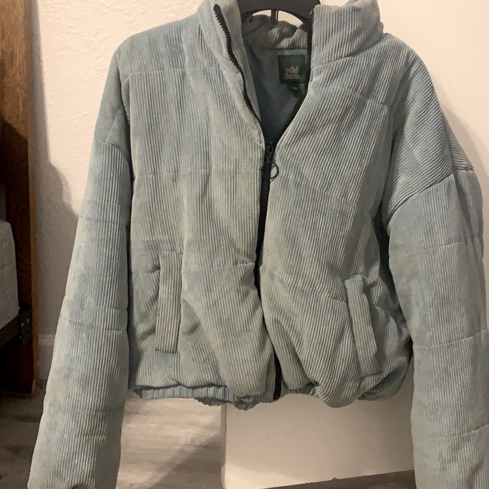 Wild Fable Blue Jacket In Size Large - Gem